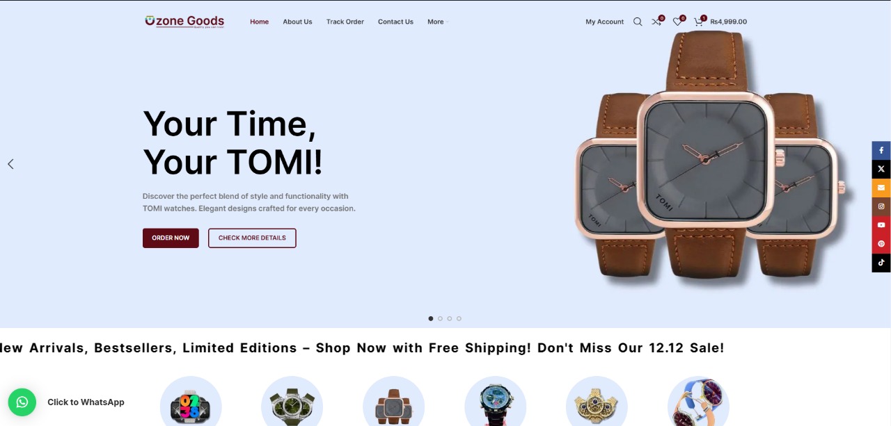 TIMAS Brand Watches Archives - Ozone Goods